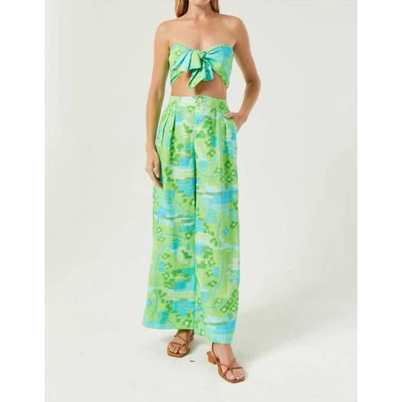 RHODE | Tops | New Rhode Toni Crop Top In Electric Eden | Poshmark